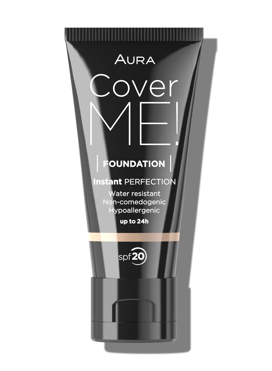 Liquid foundation COVER ME! 101 Alabaster DTECCV101 | AURA